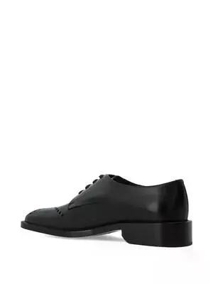 JIL SANDER Perforated Leather Derby Shoes