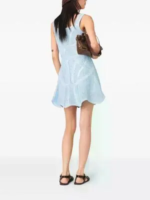 Maje Crochet Mini Dress