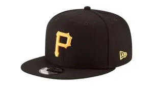 New Era 9fifty Pittsburgh Pirates Snapback Hat - Black