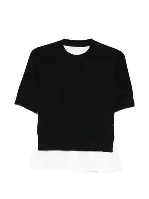 Sacai Ruffle T-shirts For Women