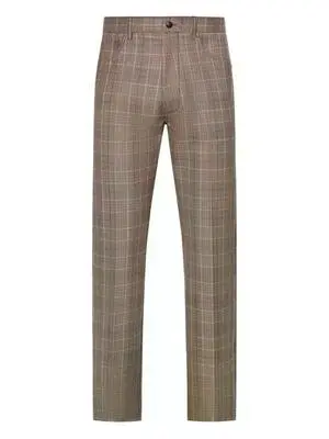 Amiri Check Boot-cut Trousers