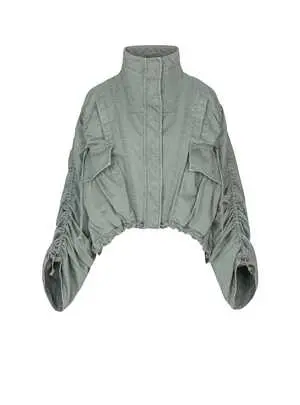 Balmain Cotton Gabardine Parka