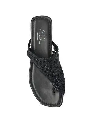 Agl Woven Thong Sandals