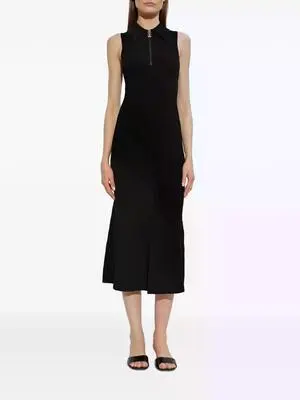 Victoria Beckham Collared Midi Dress