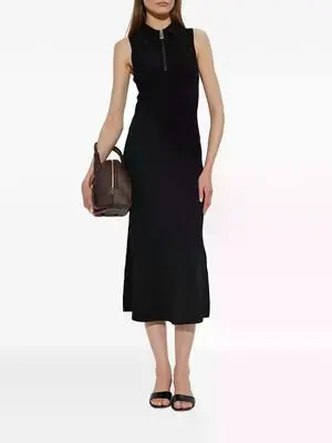 Victoria Beckham Collared Midi Dress