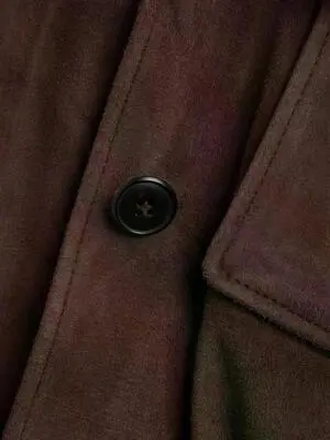 Stouls Leoncino Suede Jacket - Brown