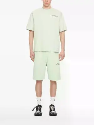 Off-White Arrow Round Neck T-shirt - Green