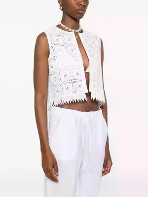 Marella Tenente Crochet Knitted Gilet