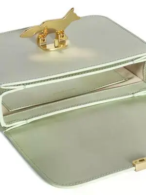 Maison Kitsuné Fox Satchel Cross Body Bag - Green