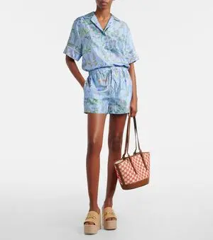 Gucci Gg Small Raffia-effect Tote Bag