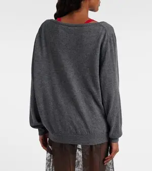 Prada Cashmere Sweater - Grey