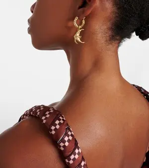 ALEMAIS Alémais Mismatched Sea Drop Earrings