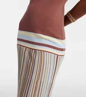 Faithfull The Brand Citara Striped Maxi Dress