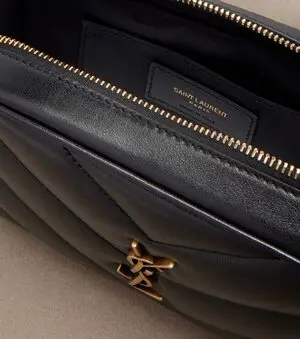 Saint Laurent Loulou Mini Camera Bag - Black