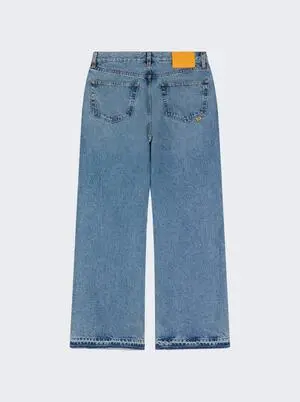 GALLERY DEPT. Melrose Medium Washed Indigo Jeans - Blue