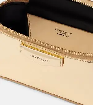 Givenchy Antigona Mirrored Leather Vanity Bag - Gold
