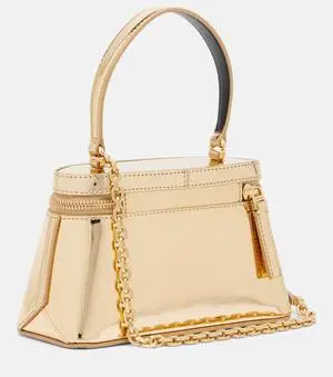 Givenchy Antigona Mirrored Leather Vanity Bag - Gold