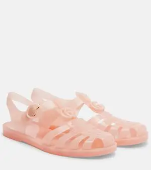 Gucci Double G Fisherman Sandals - Pink