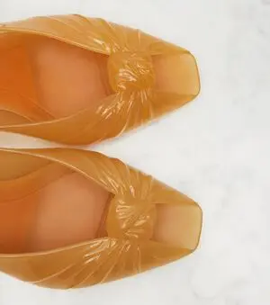 Chloé Jelly Mules - Brown