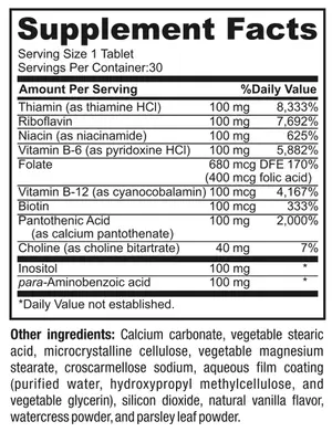 SWOLVERINE B-vitamin Complex