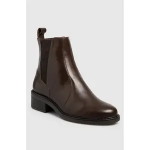 Manela Almond Toe Booties