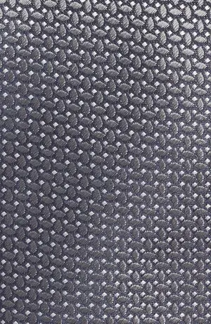 Canali Patterned Silk Tie - Grey