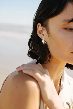 NOONDAY Double Dew Drop Earrings