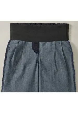 JESSICA LONDON Sculpt Fit Wide Leg Crop Jeans