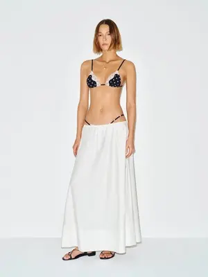 REFORMATION Kaia Bikini Top - Natural