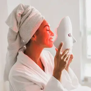 PURSONIC His & Hers 7-in-1 Led Light Therapy Face Mask - Multicolor