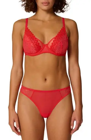 Simone Perele Radieuse Underwire Bra - Flamingo