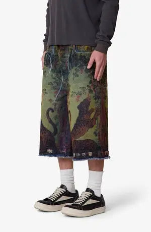 Mnml Baggy Denim Shorts
