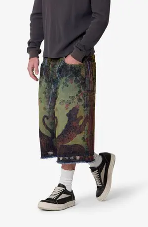 Mnml Baggy Denim Shorts