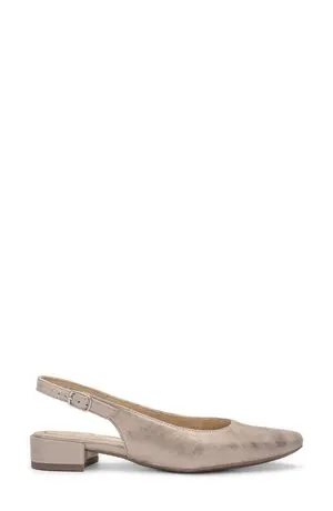 ARA Pixie Slingback Pumps - Shell