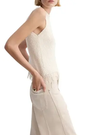 Mango Bruma Crop Sweater Tank