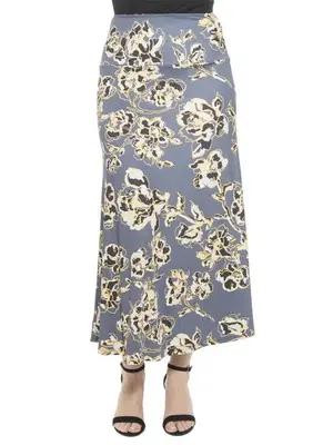24seven Comfort Apparel Maxi Skirts