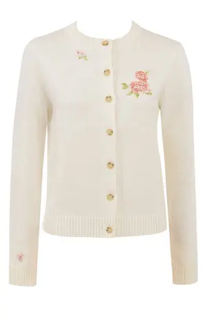 House Of Cb Wool And Cashmere Cardigan
