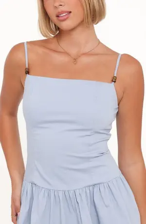 PETAL & PUP Lazar Fit & Flare Minidress