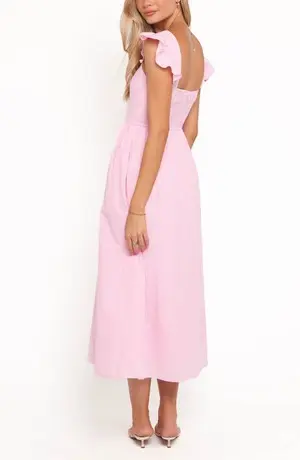 PETAL & PUP Tiarne Fit & Flare Midi Dress