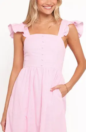 PETAL & PUP Tiarne Fit & Flare Midi Dress