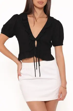 Petal & Pup Front Tie Tops