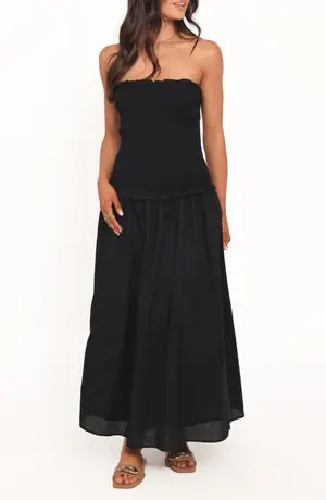 PETAL & PUP Cotton & Linen Maxi Dress