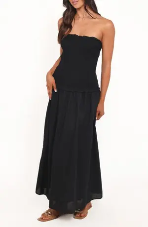 PETAL & PUP Cotton & Linen Maxi Dress