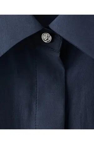Mango Rhinestone Button-up Shirt