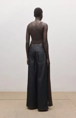 Mango Mid-rise Wide-leg Jeans - Open Blue