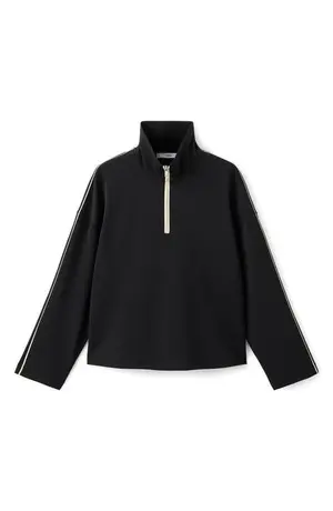 Mango Half-zip Relaxed Fit Sweatshirt