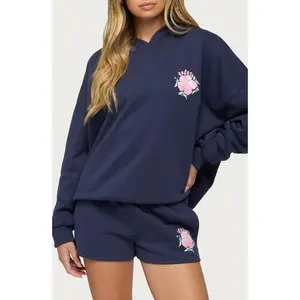 Edikted Logo Sweatshirts Hoodies For Women
