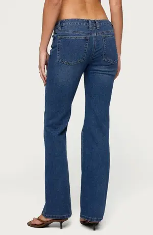 EDIKTED Low Rise Bootcut Jeans