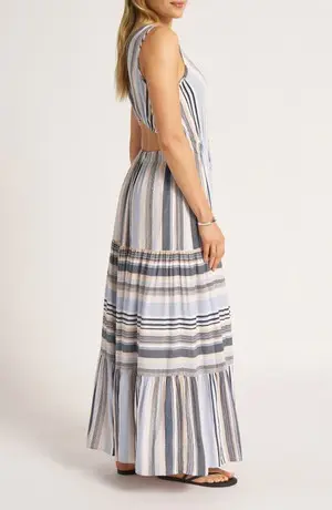 Matty M. Stav Cutout Maxi Sundress