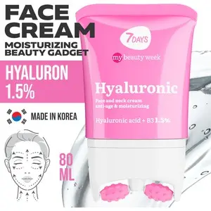 7DAYS Hyaluronic Acid Gua Sha Roller Neck Wrinkle Creamdaily Moisturizer - Clear